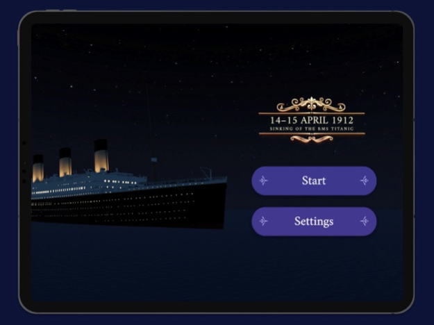 titanic sink simulation