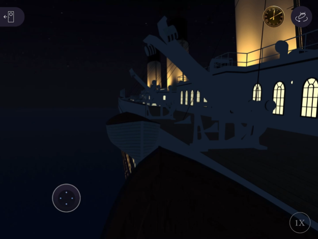 titanic sinking simulation