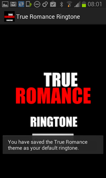 true romance theme