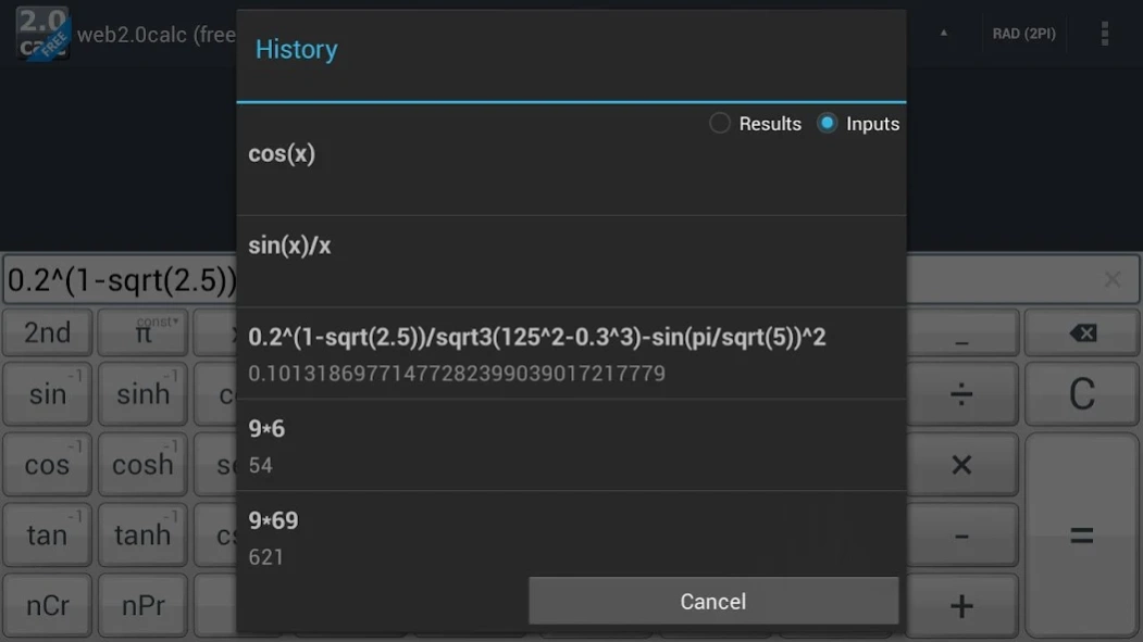 web2.0calc 8.0.0 Free Download