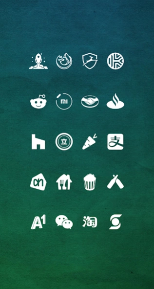 flat white icon pack