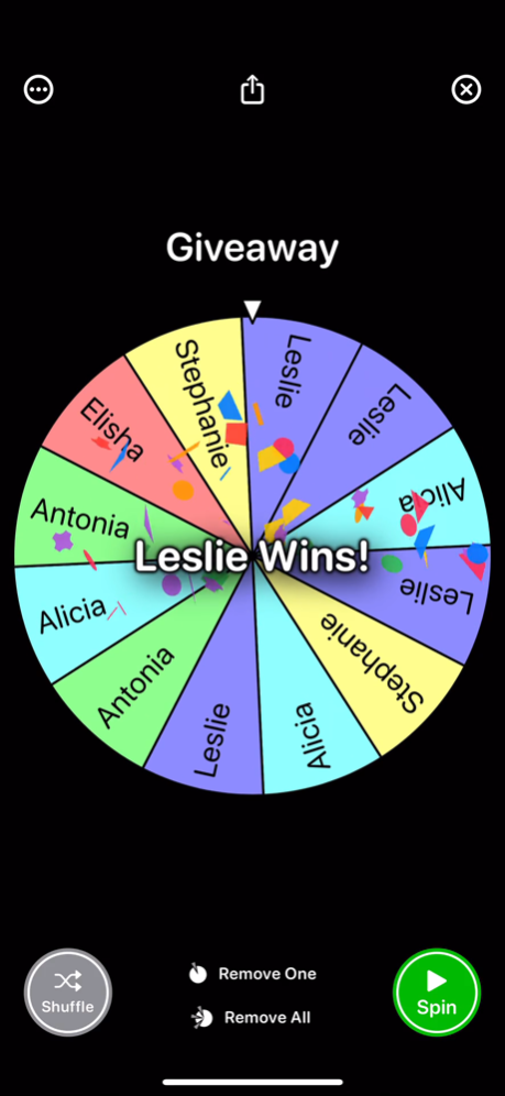 spin the wheel random picker