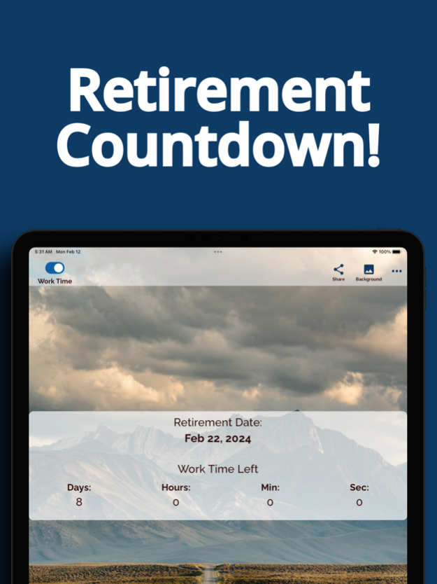 work day countdown clock